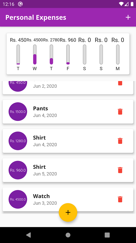 GitHub - Srijanakash/Expense-App-Flutter: This is a simple app for ...