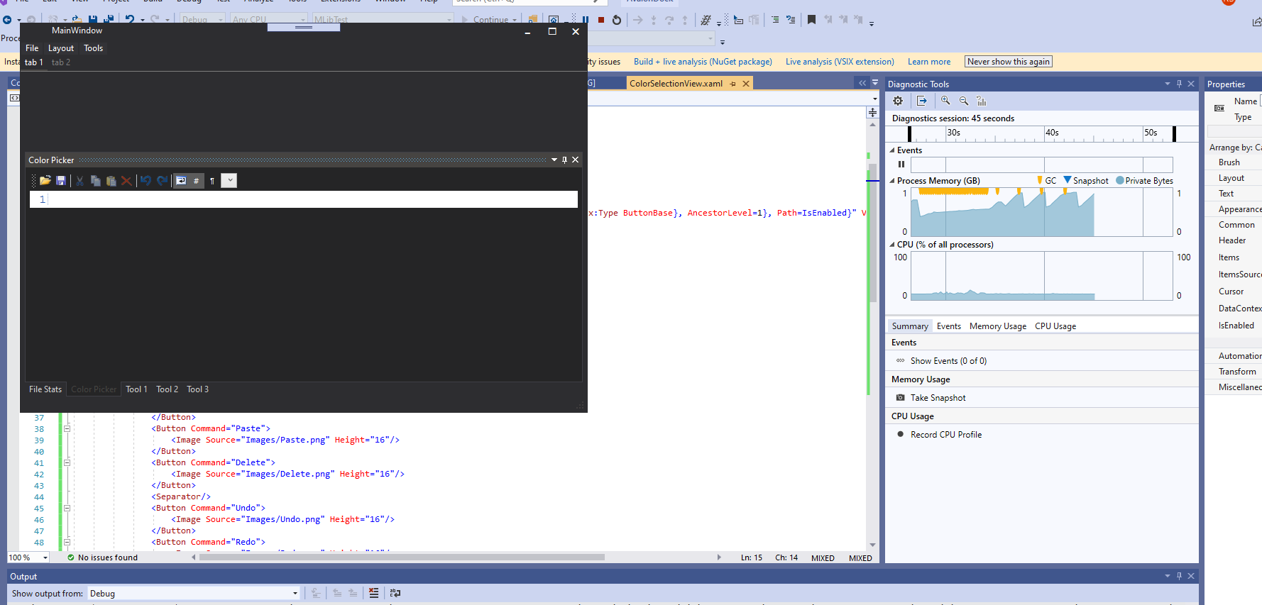 Memory Usage And App Locking With Avalonedit · Issue 158 · Dirkster99avalondock · Github 