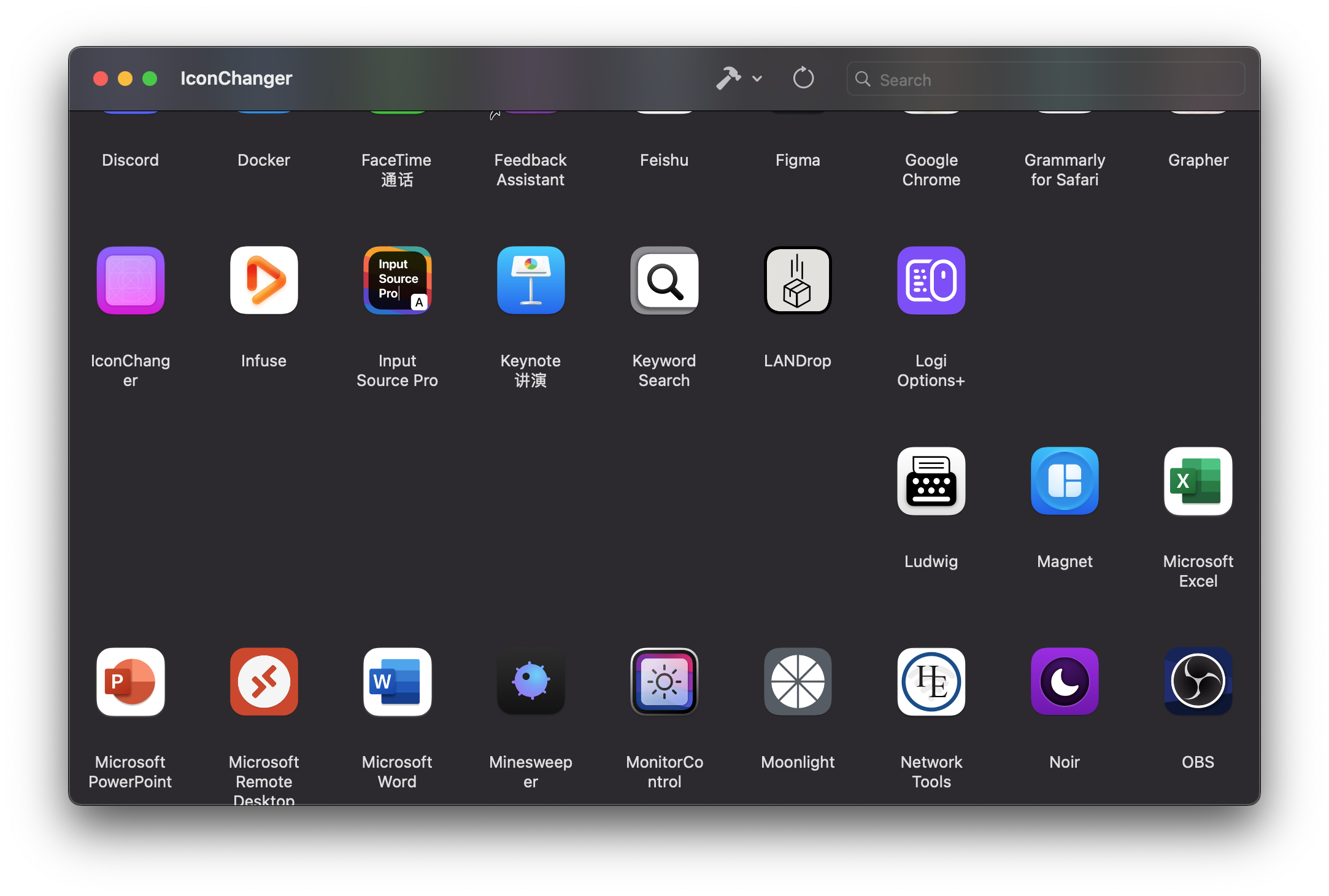 [BUG] Icon 列表中出现未知空行 · Issue #12 · underthestars-zhy/IconChanger · GitHub
