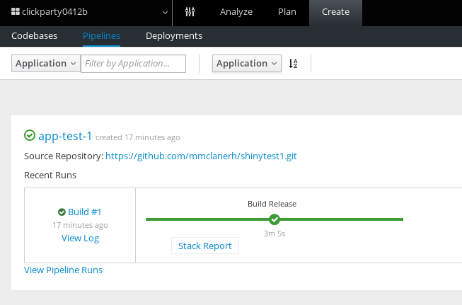 [production] Using experimental quicklaunch, stale pipelines are generated when choosing non ...