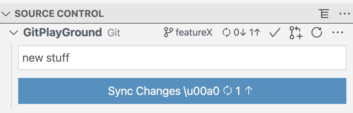 SCM - sync changes button · Issue #133974 · microsoft/vscode · GitHub