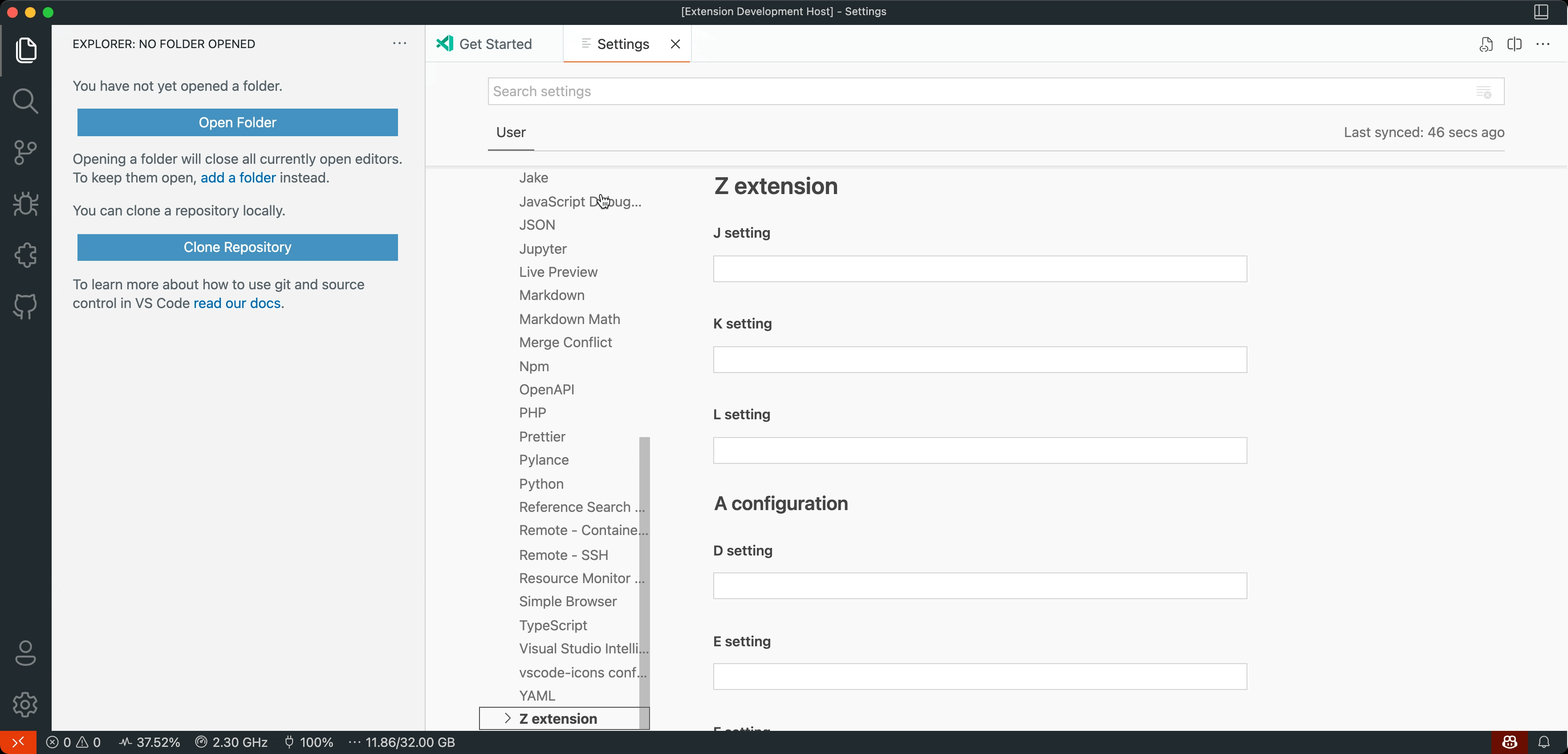 Settings TOC - all children get selected when expanding item · Issue ...