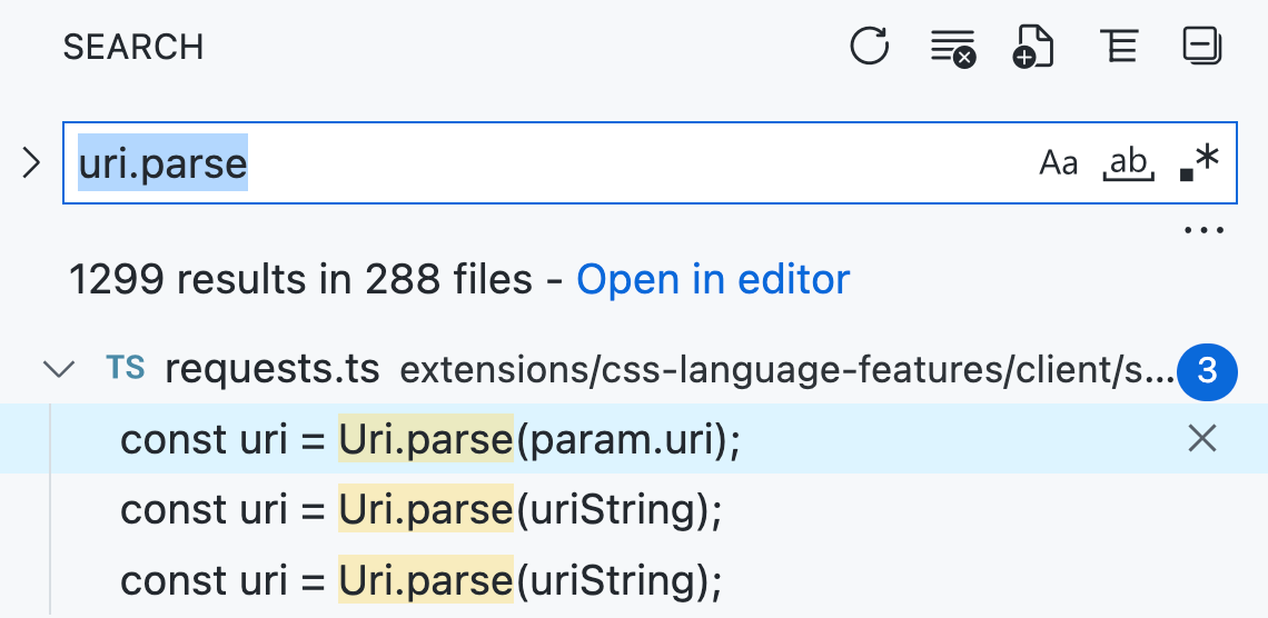 Search Tree - file order changes when switching from list to tree · Issue #162155 · microsoft ...