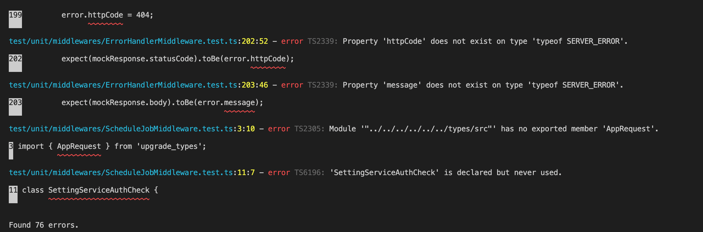Typecheck Fails For New Test Cases · Issue 298 · Carnegielearningweb Upgrade · Github