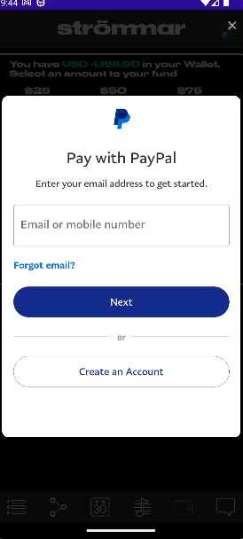 .Net Maui Hybrid + Paypal, Smart payment button works very well on Android, but not on Iphone ...