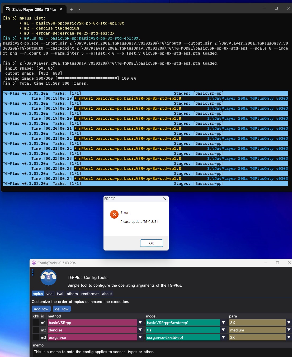 Error "Please update TG-PLUS" · Issue #173 · km2ii/JVP_TG-PLUS · GitHub
