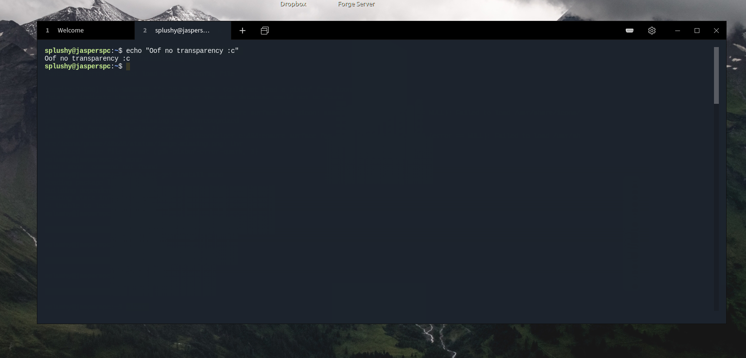 Transparency Still Doesn't Work On Linux · Issue #2796 · Eugeny/tabby · GitHub