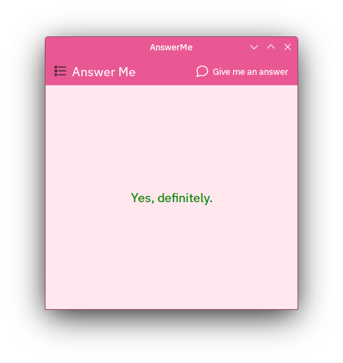 GitHub - DenysMb/AnswerMe