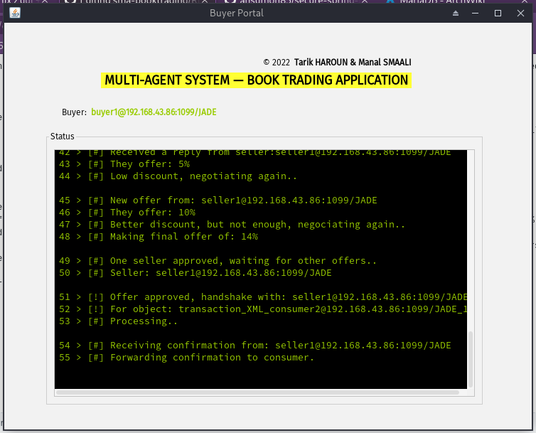 GitHub - tarikarchreal/sma-booktrading: Multi-Agent System w/ JADE