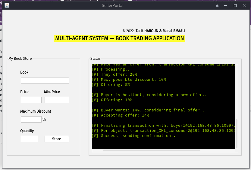 GitHub - tarikarchreal/sma-booktrading: Multi-Agent System w/ JADE