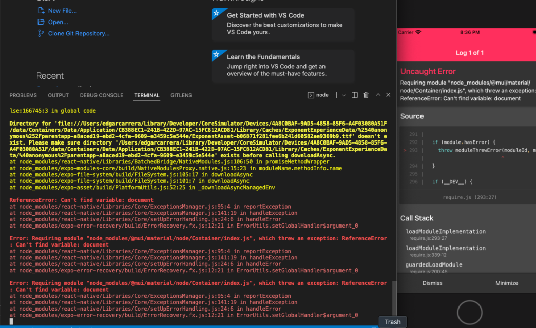 Can't find variable: Document · Issue #33337 · mui/material-ui · GitHub