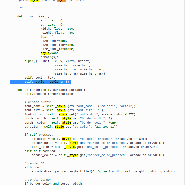 Changing the style of a UIFlatButton at runtime does not appear to do ...