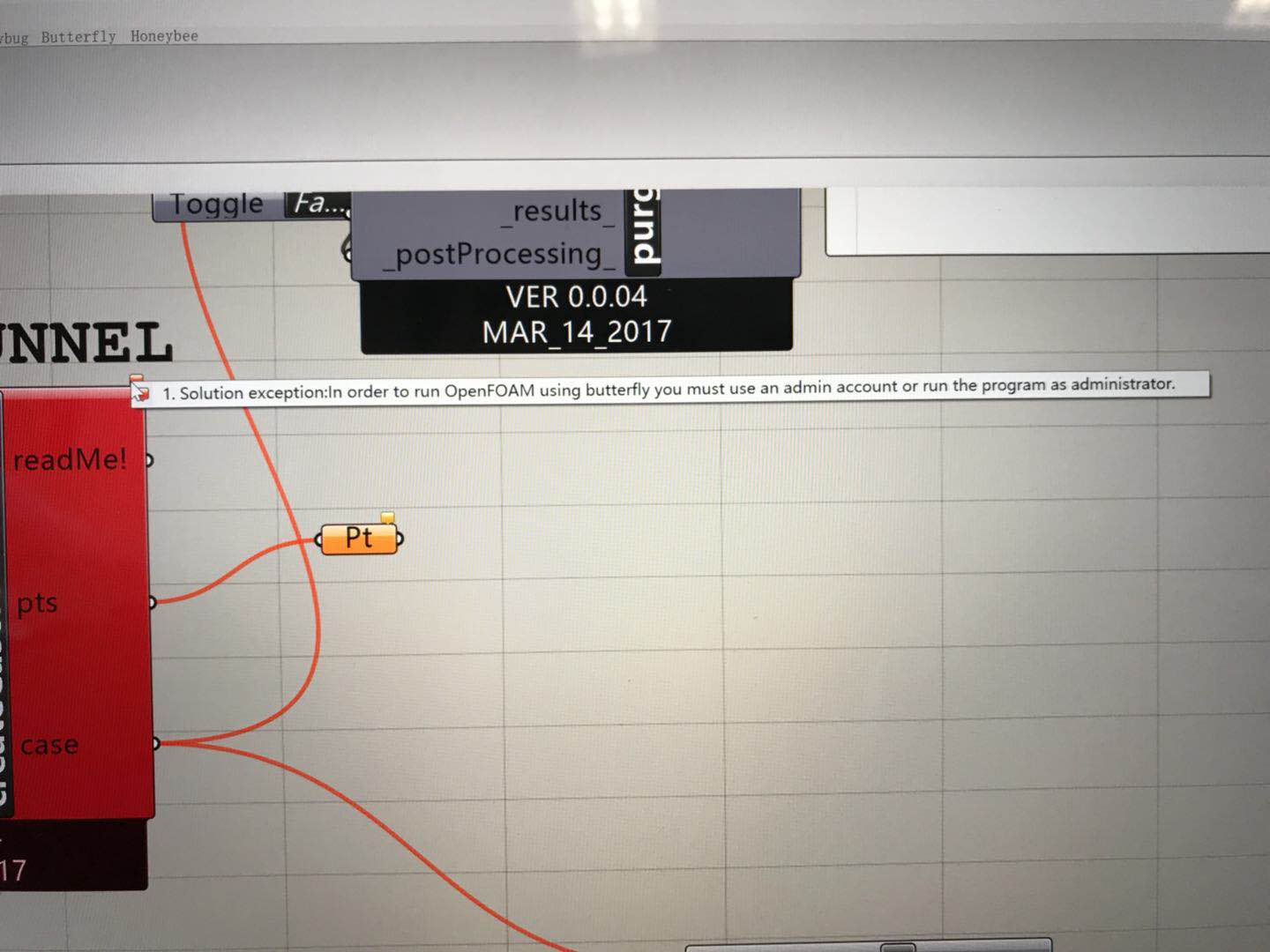 Can not run wind tunnel · Issue #294 · ladybug-tools/butterfly · GitHub