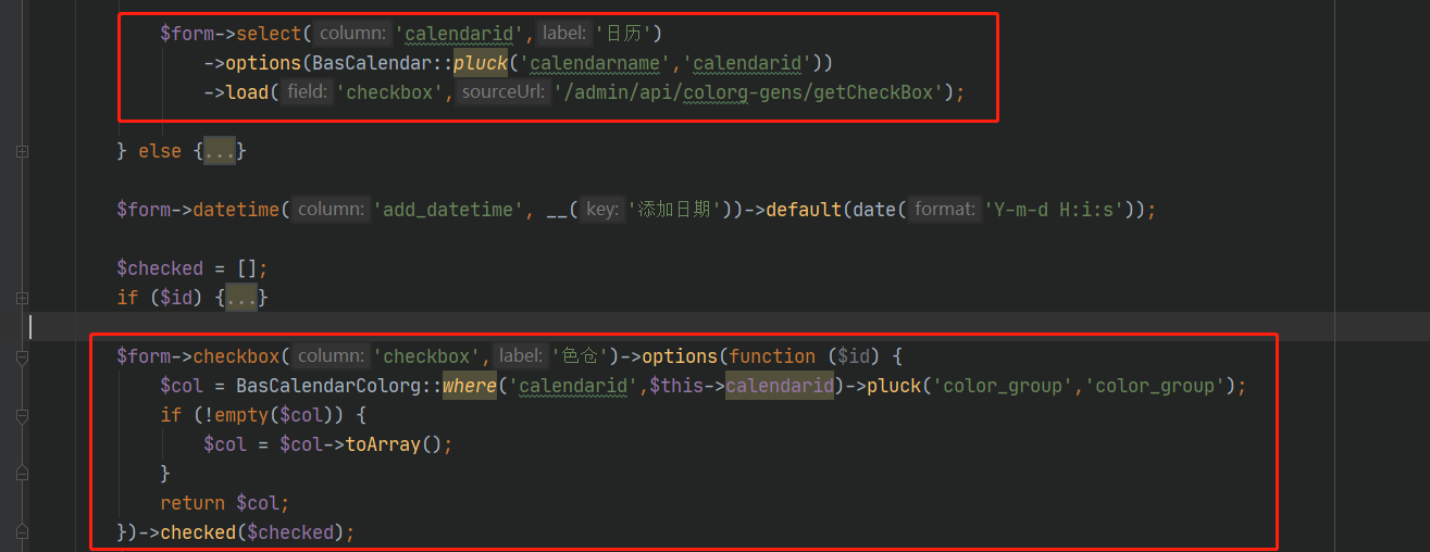 求助，如何通过select组件load。动态加载 checkbox选项。form表单checkbox 通过load加载checkbox选项 ...