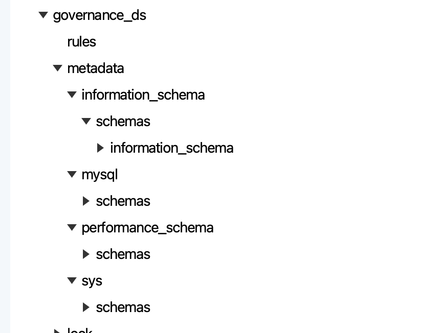 `create Database Xx` Not Persist Governance Center When Use Cluster Mode · Issue 18798 · Apache