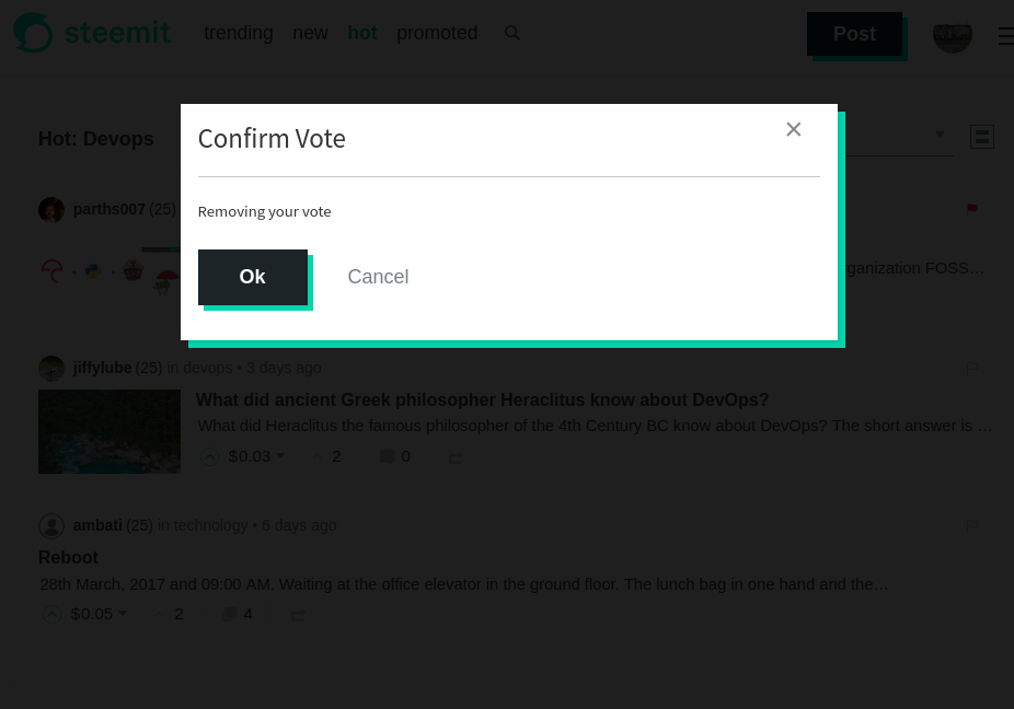 Change flag to downvote · Issue #2258 · steemit/condenser · GitHub