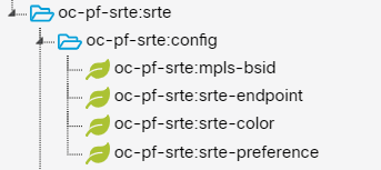 Configure SR-TE Policies with dynamic / PCC-Intiated candidate paths · Issue #718 · openconfig ...