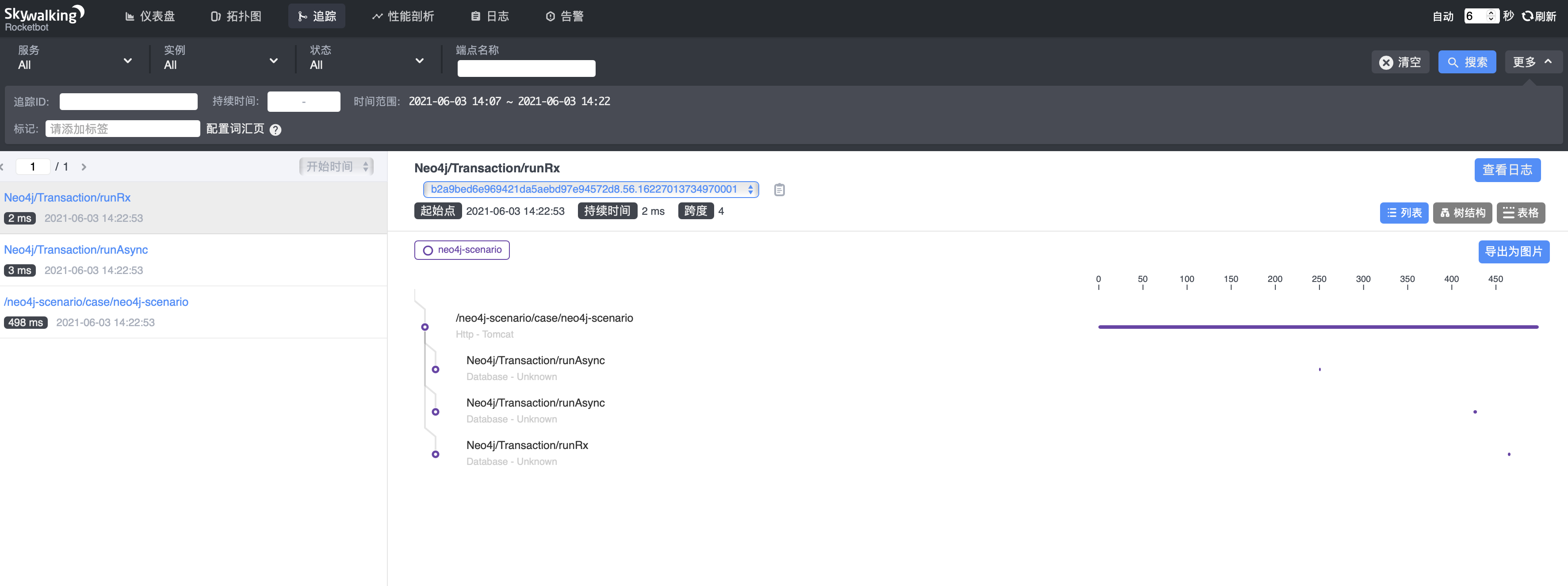 Span is missing from the trace list UI · Issue #7063 · apache/skywalking · GitHub