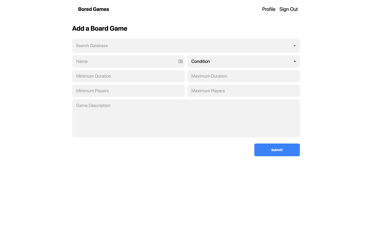 GitHub - MichaelMifsudSweeney/bored-games