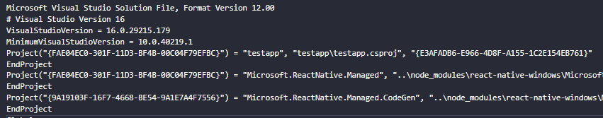 Microsoft.ReactNative.winmd missing when updating a previously created project to use ...