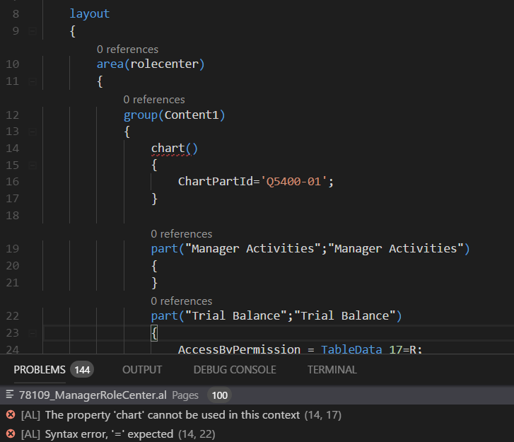 Generic Charts cannot be added to Role Centers · Issue #1738 ...