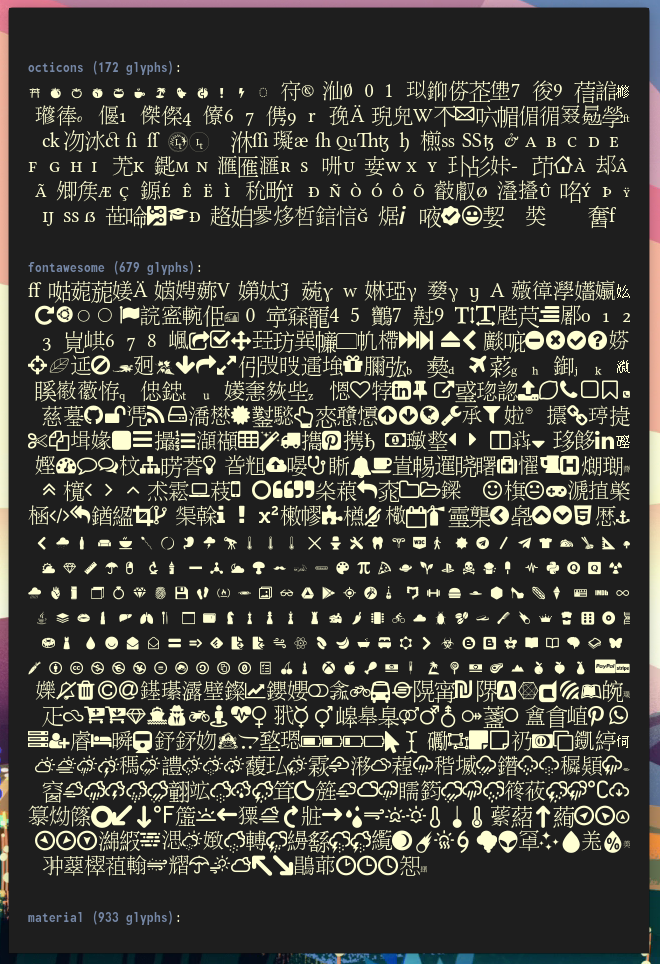 Can't get Kitty to render icons correctly · Issue #4381 · kovidgoyal/kitty · GitHub