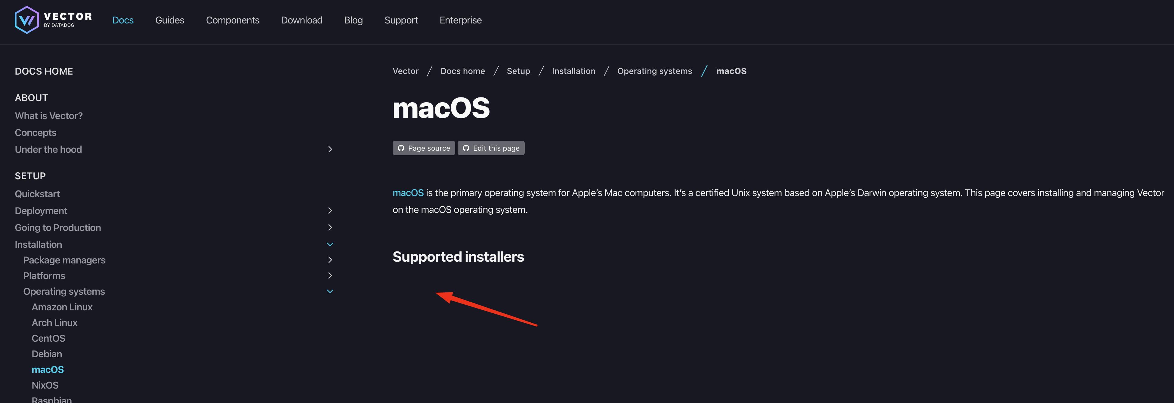 macOS system page is missing Homebrew method · Issue #18352 · vectordotdev/vector · GitHub