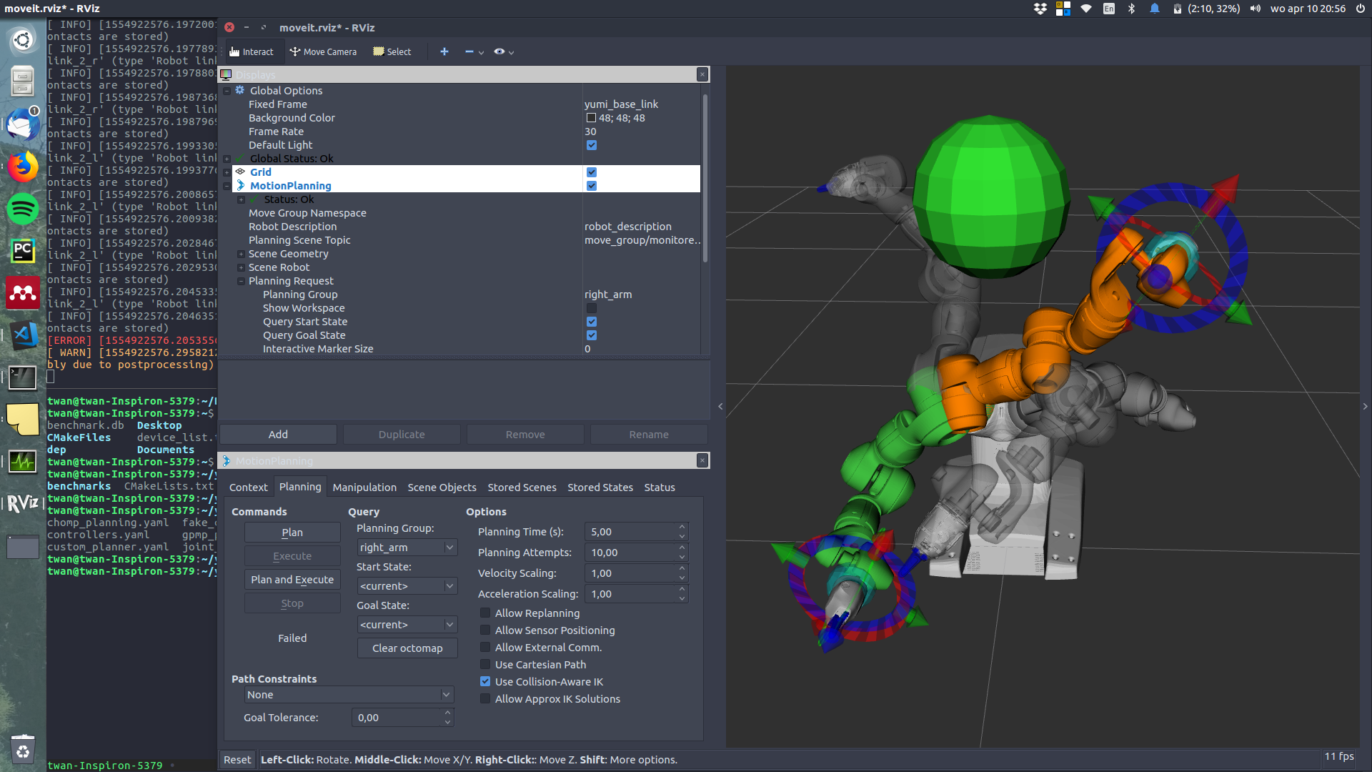 How to set inactive move group position · Issue #1430 · ros-planning ...