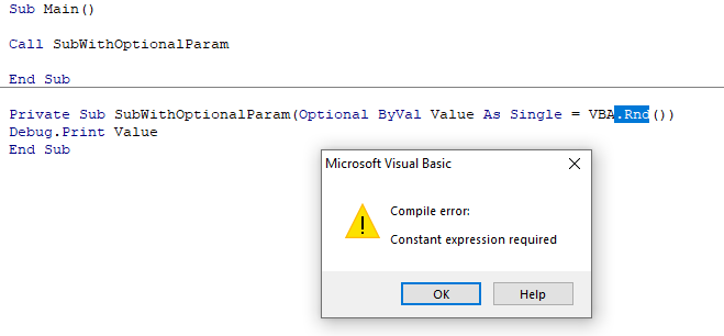Function allowed as optional param value ? (Not so in VBx) · Issue #214 · twinbasic/twinbasic ...