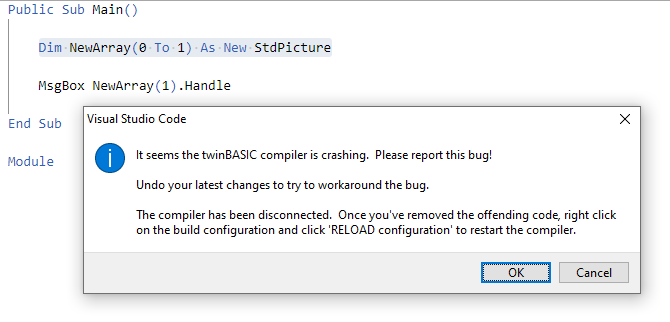 "As New" arrays not supported · Issue #336 · twinbasic/twinbasic · GitHub