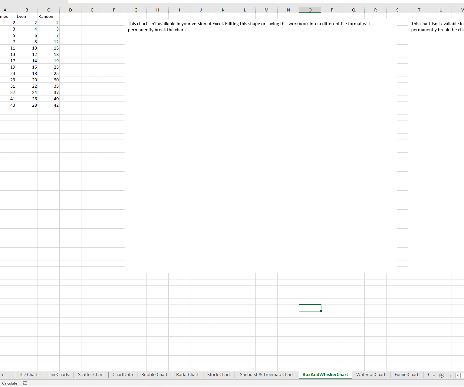 New charts (BoxAndWhiskerChart, etc.) not rendered when opened in Excel · Issue #179 ...