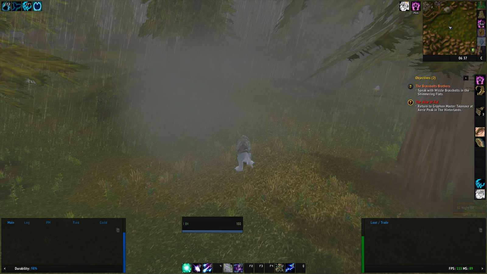 Map bug and druid unit frame bug · Issue #484 · ElvUI-WotLK/ElvUI · GitHub