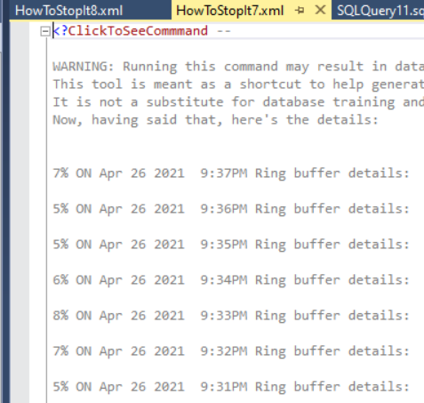 sp_BlitzFirst - Showing incorrect timestamp in the HowToStopIt column · Issue #2876 ...