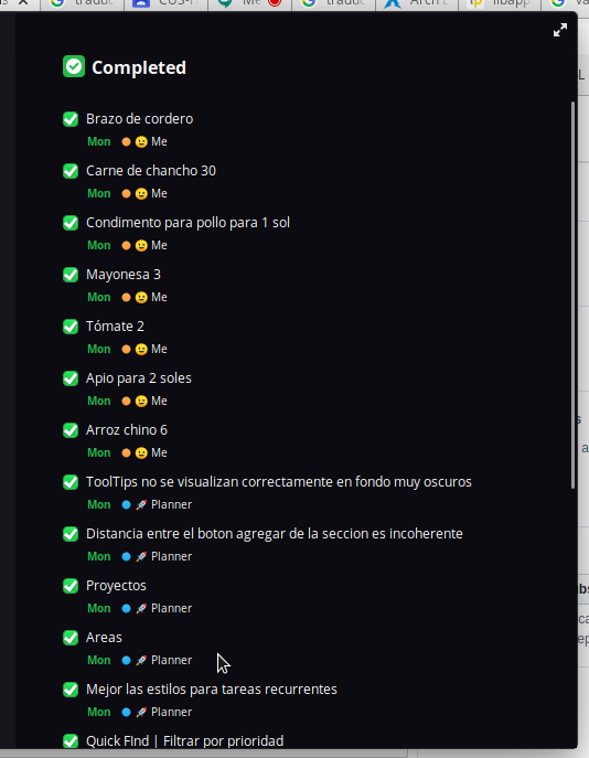 history view for completed tasks · Issue #381 · alainm23/planify · GitHub