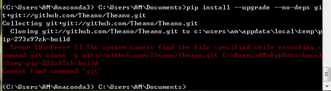 I can't install theano after reinstalling anaconda · Issue #6524 ...