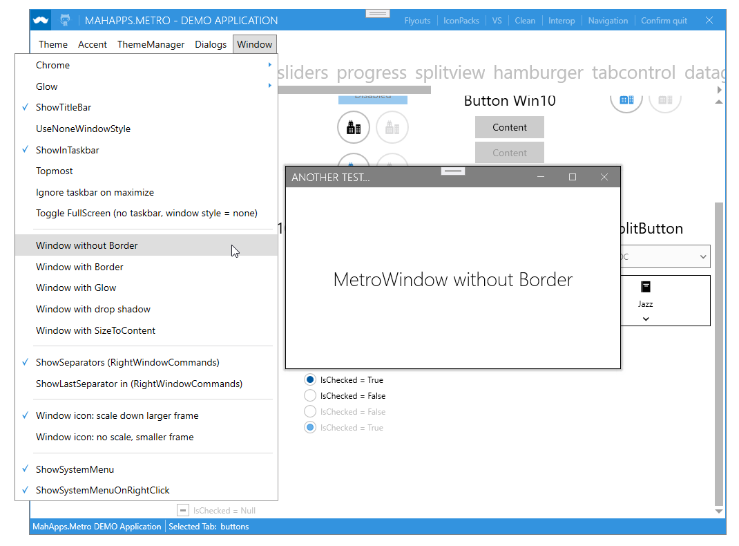 GlowBorder disapears on WindowChromeWindow if ResizeMode = NoResize ...