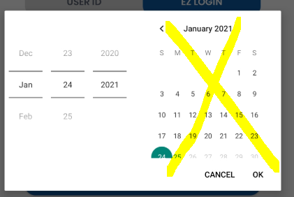 Spinner style on Android · Issue #390 · mmazzarolo/react-native-modal-datetime-picker · GitHub