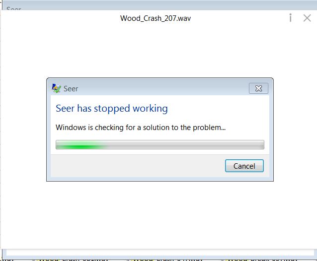 seer play audio files in slow motion and stops working · Issue #138 · ccseer/Seer · GitHub
