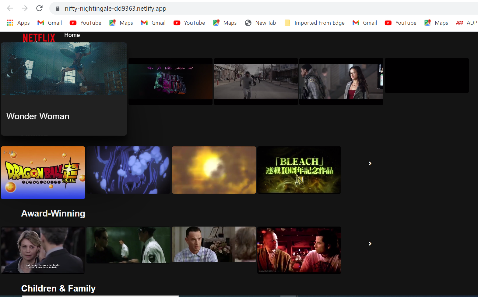 [HW] Ananya Banerjee | Netflix Clone using React, GraphQL and Astra DB · Issue #198 ...