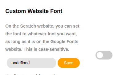 Custom website font setting defaults to "undefined" · Issue #325 ...