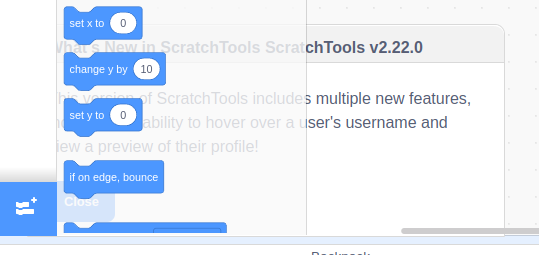 Update notification can appear behind the editor toolbox · Issue #328 · STForScratch ...