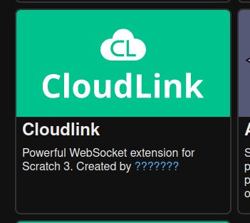 Cloudlink credit information · Issue #186 · TurboWarp/extensions · GitHub