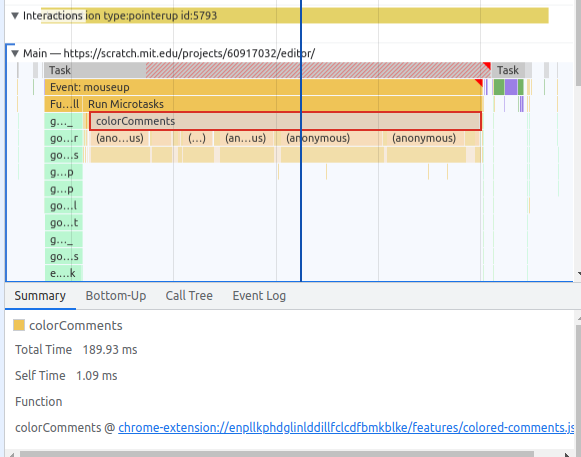 Colored editor comments does excessive work when adding comments · Issue #464 · STForScratch ...