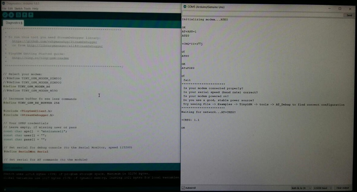 [IoT-GA6] GPRS CONNECTION · Issue #99 · vshymanskyy/TinyGSM · GitHub