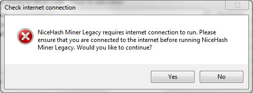 No Internet connection · Issue #700 · nicehash/NiceHashMiner · GitHub