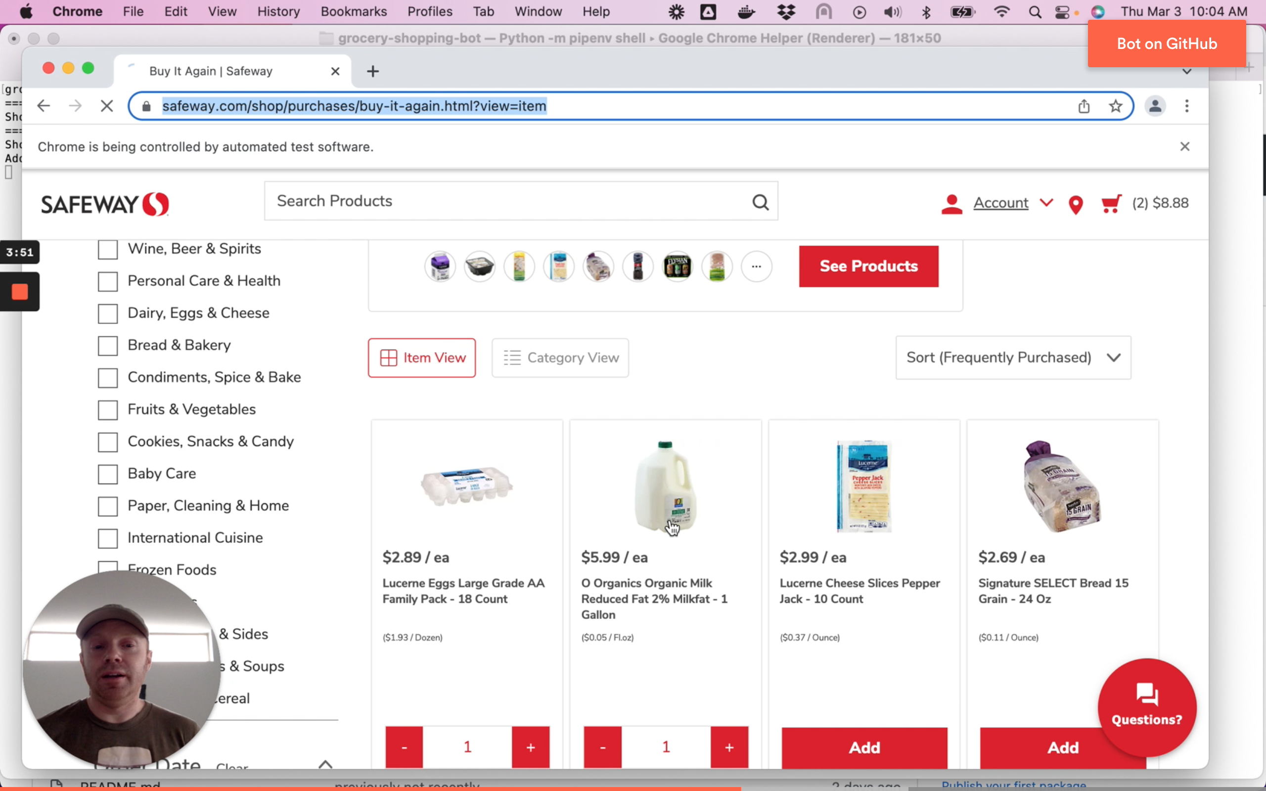 GitHub - redgeoff/grocery-shopping-bot: Convert your Alexa shopping ...