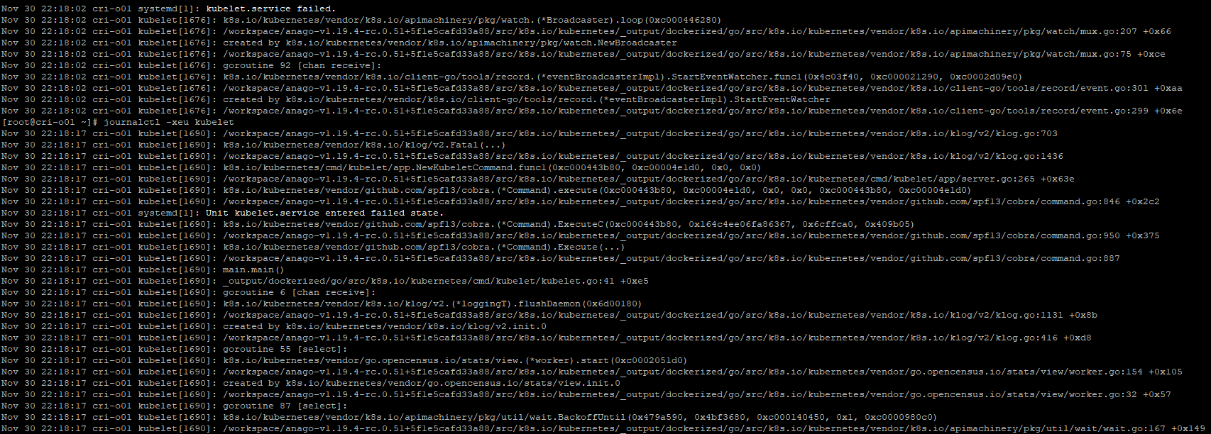 Testing Kubeadm Init With Cri O · Issue 4393 · Cri Ocri O · Github 5406