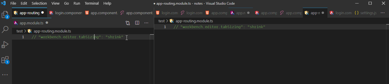 Tab wrap - allow either to persist or completely hide tab bar buttons ...