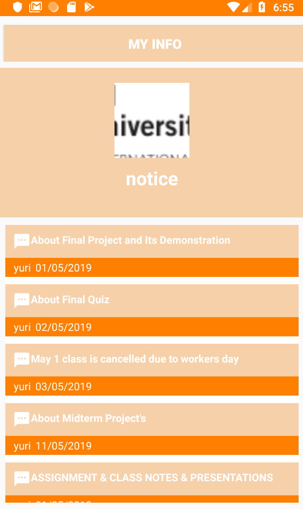 GitHub - leyuri/BachelorSystem: :school: simple management system with Android
