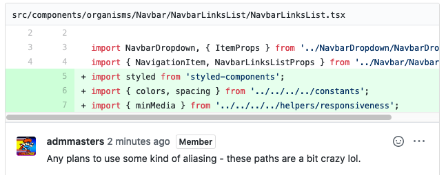 Implement some alias system for imports · Issue #508 · ZopaPublic/react ...